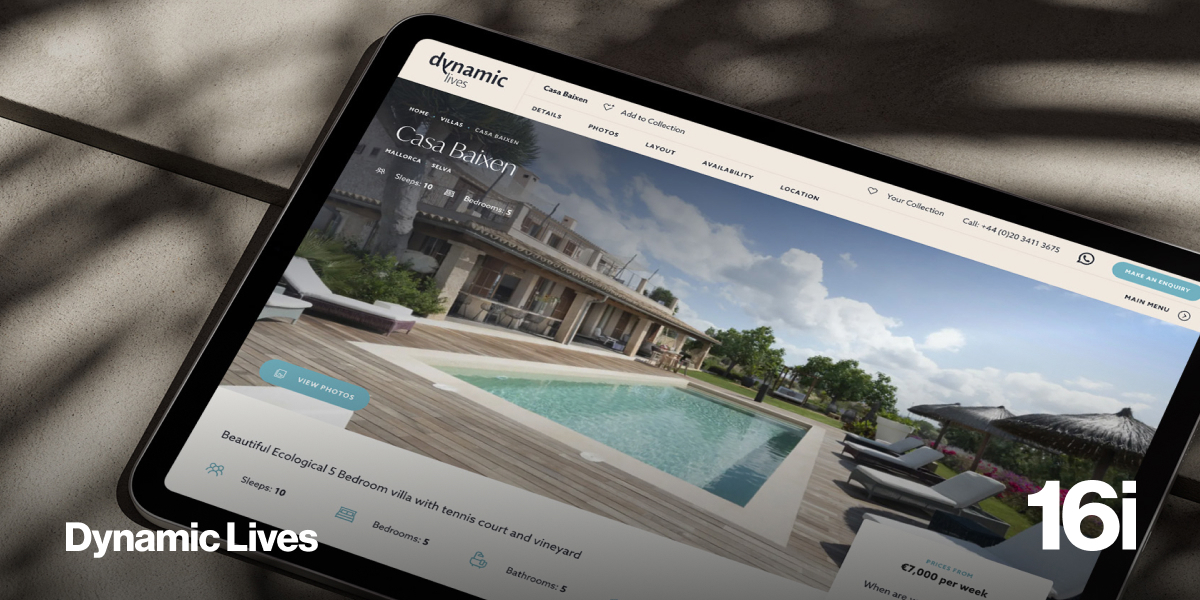 Dynamic Lives • Website | 16i